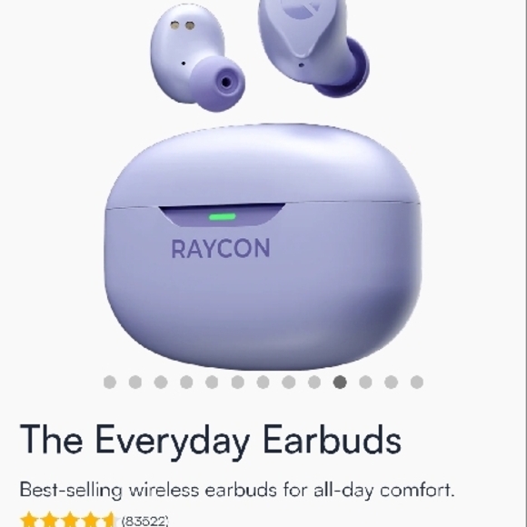 Raycon | Cell Phones & Accessories | Raycon Purple Wireless Earbuds | Poshmark